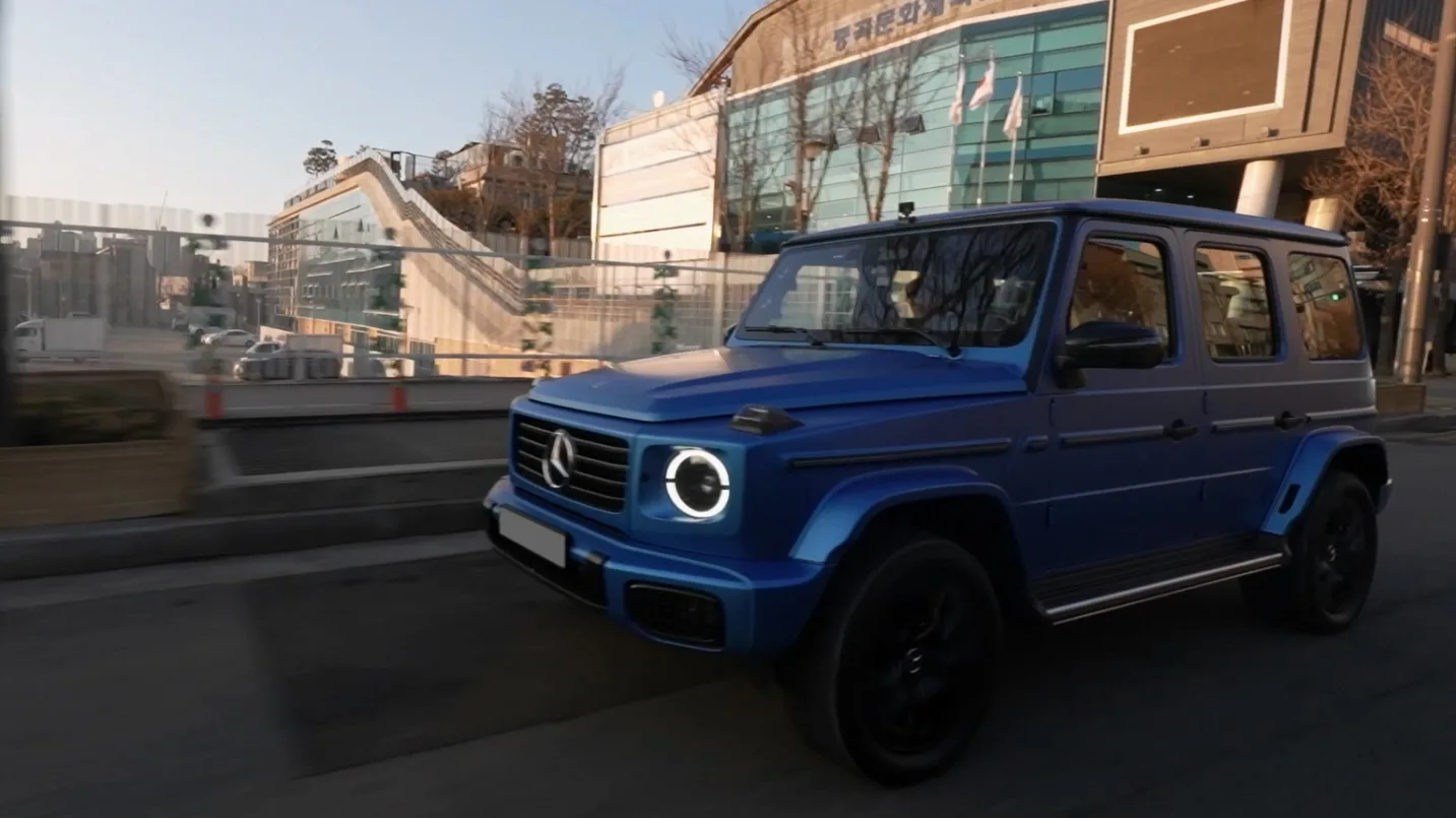 벤츠, MBC 예능 '굿데이'에 G580 EQ, EQS 680 SUV 지원