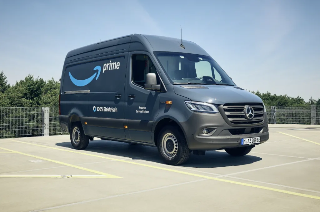 Amazon’s delivery partners, Mercedes-Benz Vans delivers nearly 5,000 ...